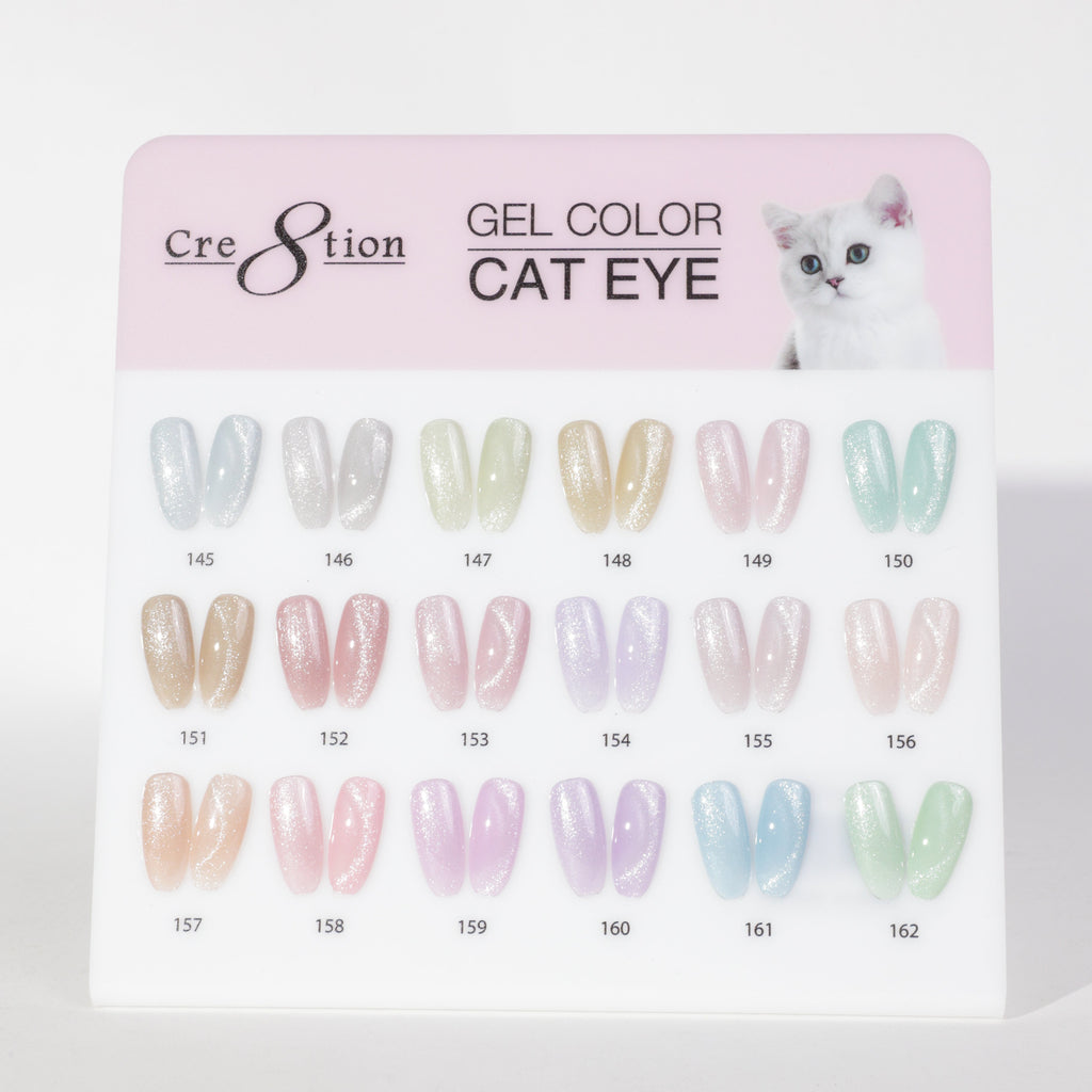 Cre8tion Counter Display Color Chart - Cat Eye Spring 18 colors(145-16 ...