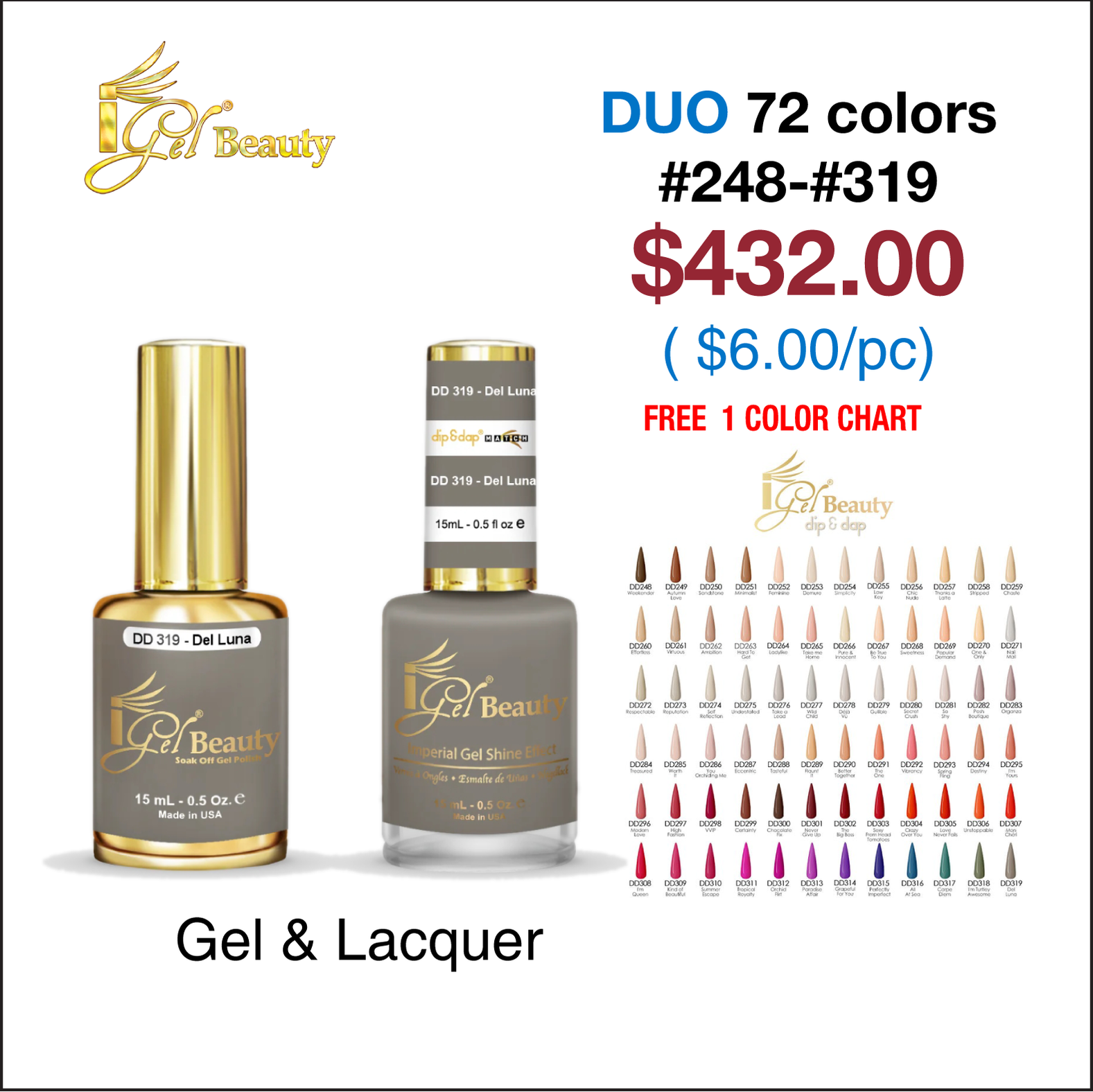Full Set - iGel — C8 Nail Supply