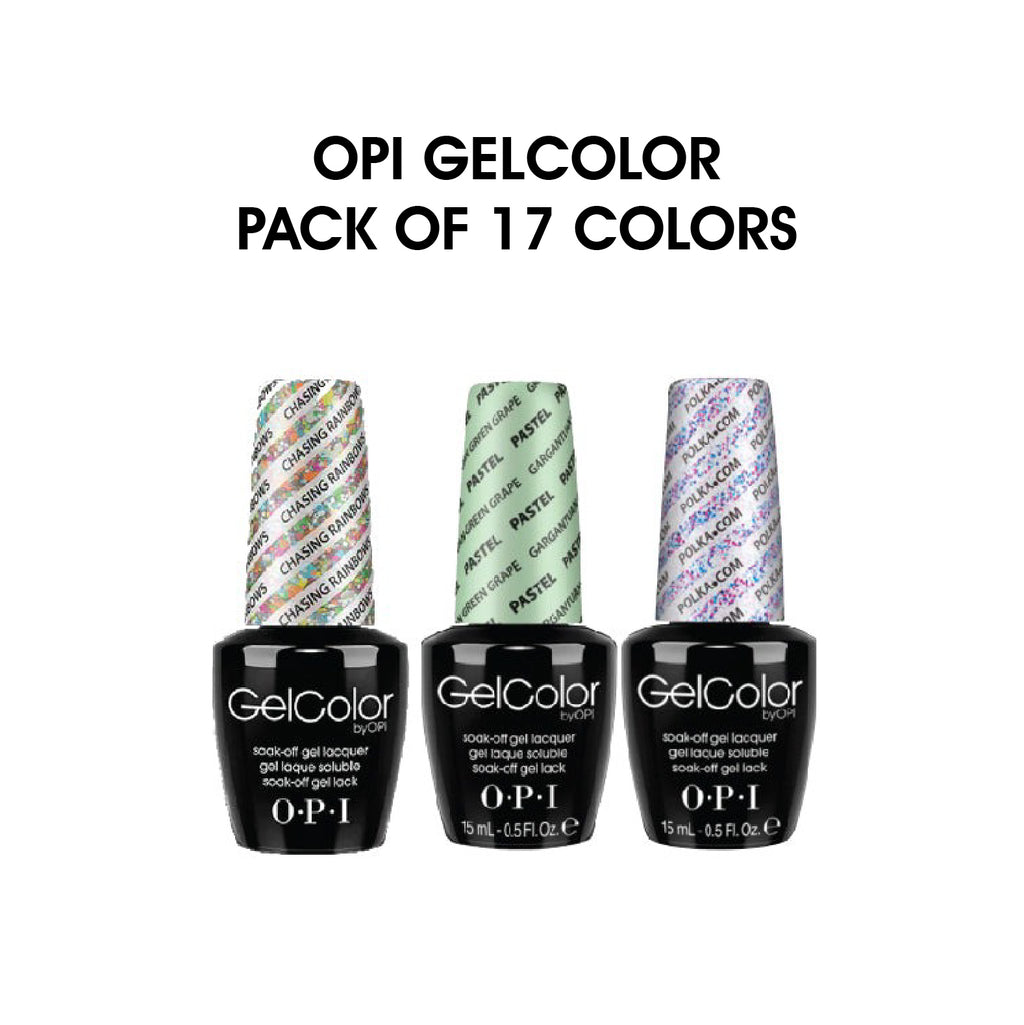OPI GelColor 0.5oz - Pack of 17 Colors (Grab Bag) – C8 Nail Supply