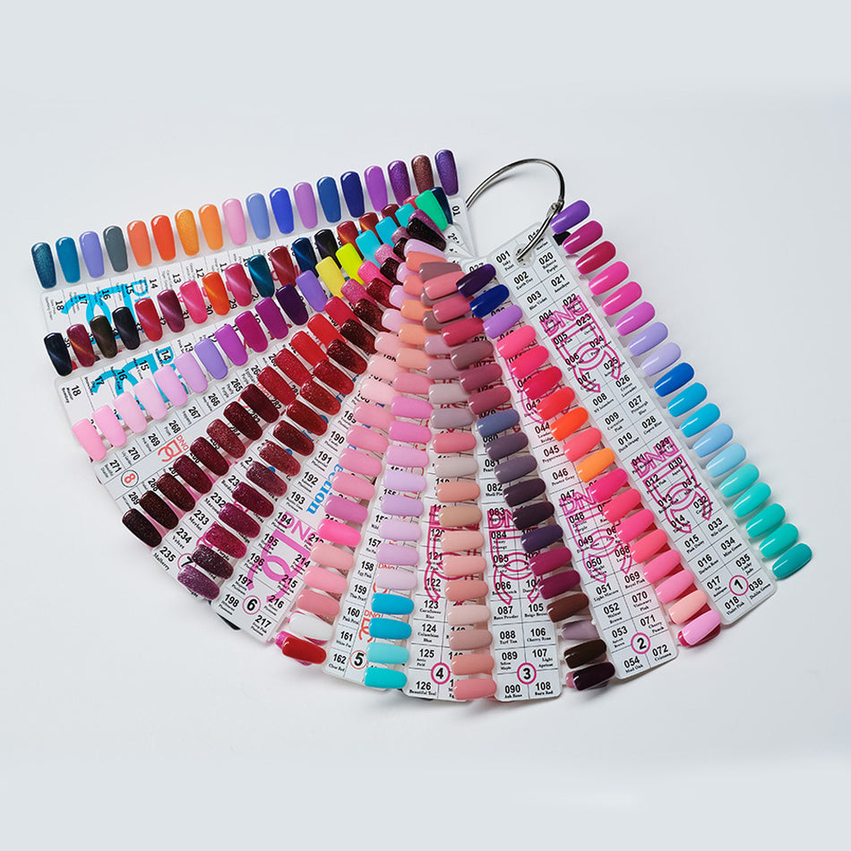DND DC Color chart – C8 Nail Supply