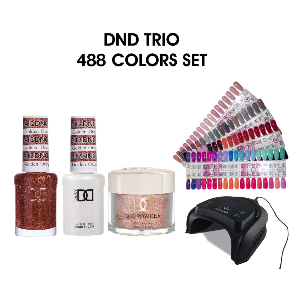 DND Trio Matching Color - Full set 488 colors w/ 1 set… | C8 – C8 Nail ...