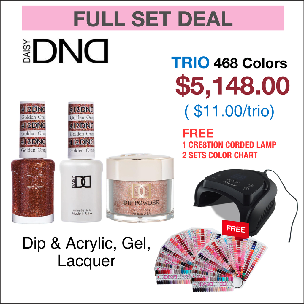 DND Trio Matching Color - Full set 468 colors w/ 1 set Color Chart (#1 ...