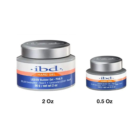 IBD Hard Gel LED/UV Builder Gel - PINK II — C8 Nail Supply