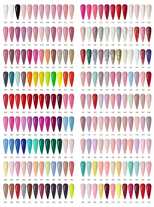 Billionaire Matching Color - Color Book - 216 Colors – C8 Nail Supply