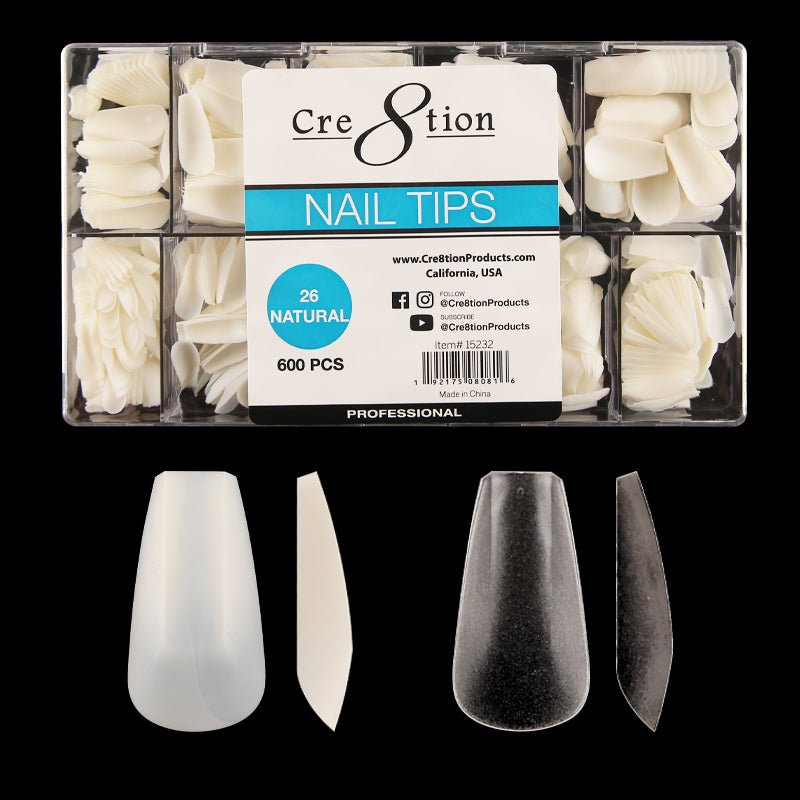 Cre8tion Special Shape - 26 550 pcs./box – C8 Nail Supply