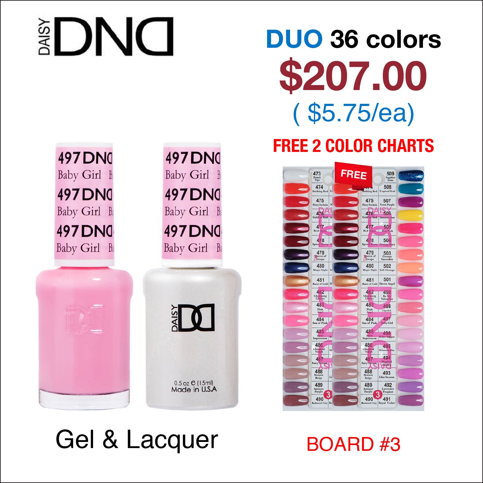 DND Matching Duo — C8 Nail Supply