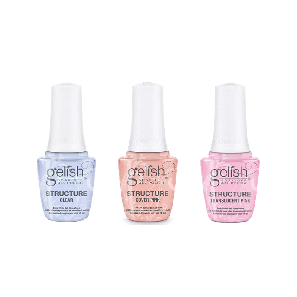 Gelish Structure Gel 0.5oz - Pack of 3 Colors — C8 Nail Supply