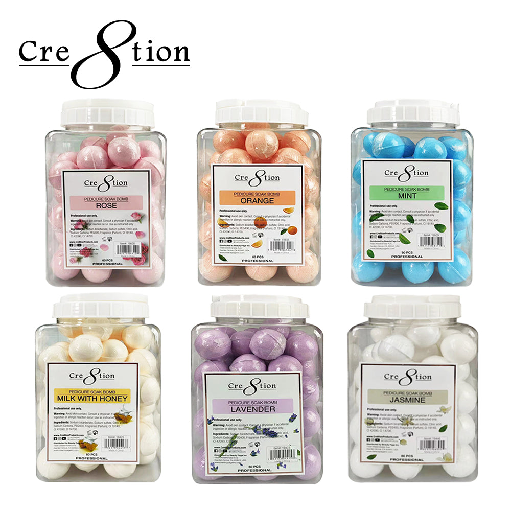 Cre8tion Pedicure Soak Bomb — C8 Nail Supply