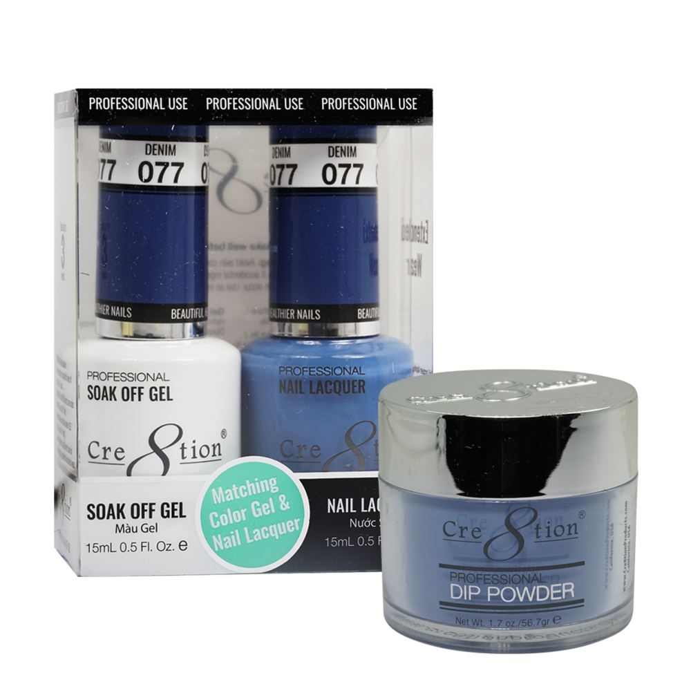 Cre8tion Trio Matching Colors (3pc) - 077 Shoot for the Moon – C8 Nail ...
