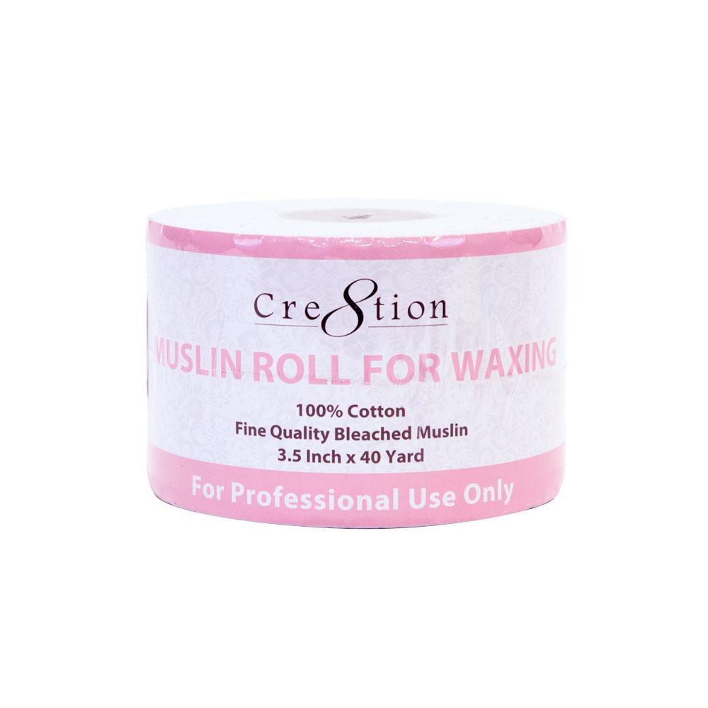 Cre8tion Muslin Waxing Roll 40 yds., 3.5" – C8 Nail Supply