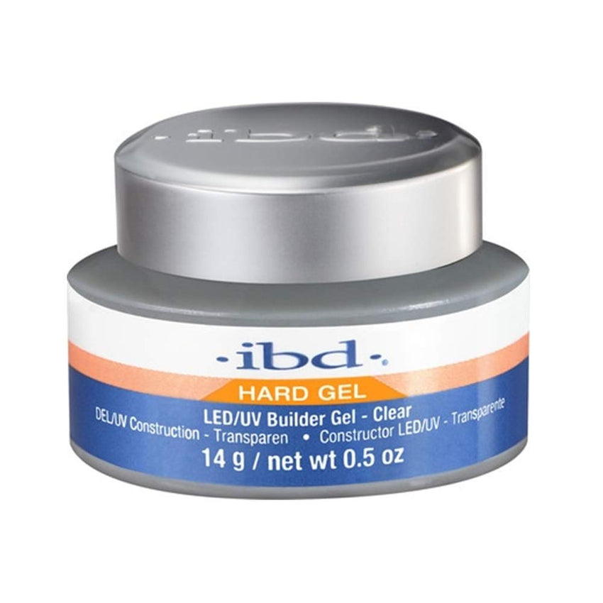 IBD Hard Gel LED/UV Builder Gel - CLEAR – C8 Nail Supply