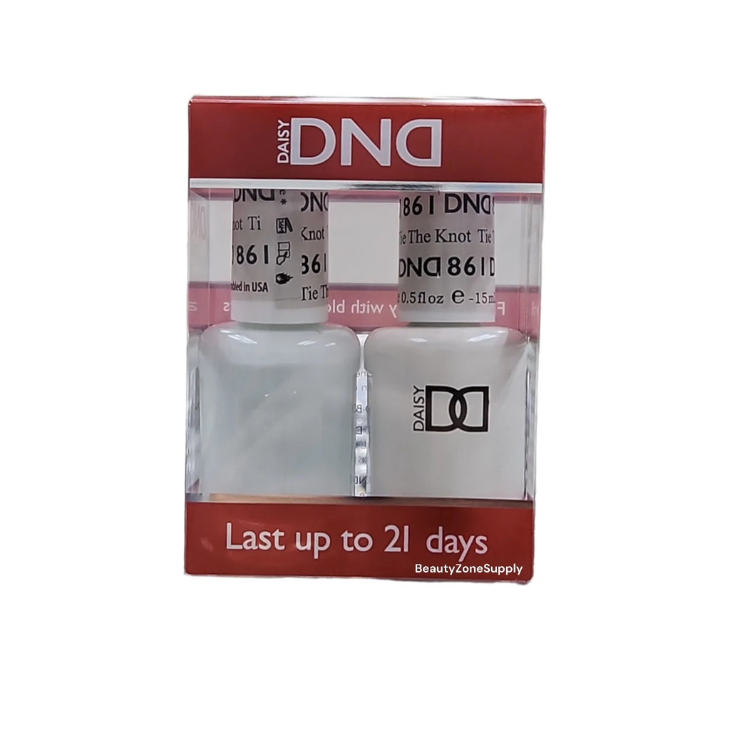 DND Matching Pair - Sheer Collection - 861 Tie The Knot – C8 Nail Supply