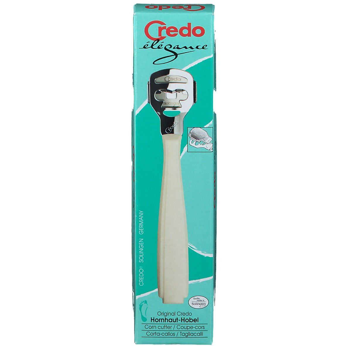 Credo Elegance - Corn Cutter Blade - White Handle — C8 Nail Supply